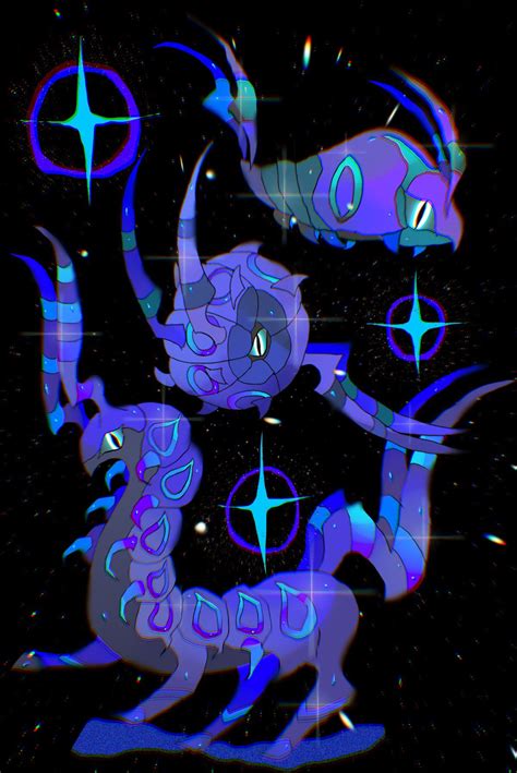 Mariin Mrn Scolipede Venipede Whirlipede Nintendo Pokemon Highres Black Sclera Bug