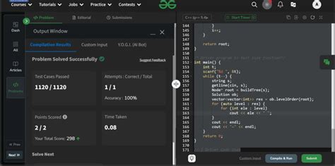 Gfg160 Geeksforgeeks Codingchallenge Cplusplus Problemsolving Arpit Jain