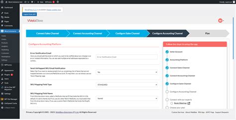 To Get The Onboarding Done For The Webbee Integrator Linking Woocommerce With Oracle Netsuite
