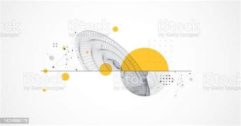 과학 기술 프리젠 테이션을위한 템플릿 와이어프레임 파동 플렉서스 스타일 배경 추상적인에 대한 스톡 벡터 아트 및 기타 이미지 추상적인 연결 데이터 Istock