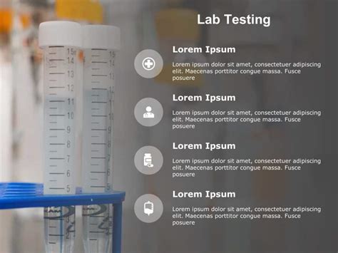 Animated Lab Test Results PowerPoint Template