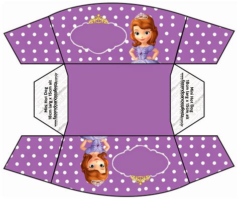 Sofia The First Free Printable Boxes Oh My Fiesta In English
