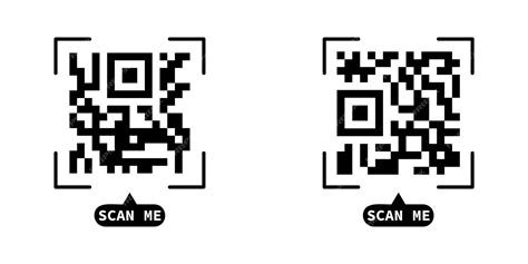 Premium Vector Fake Qr Code Scan Me Vector Illustration