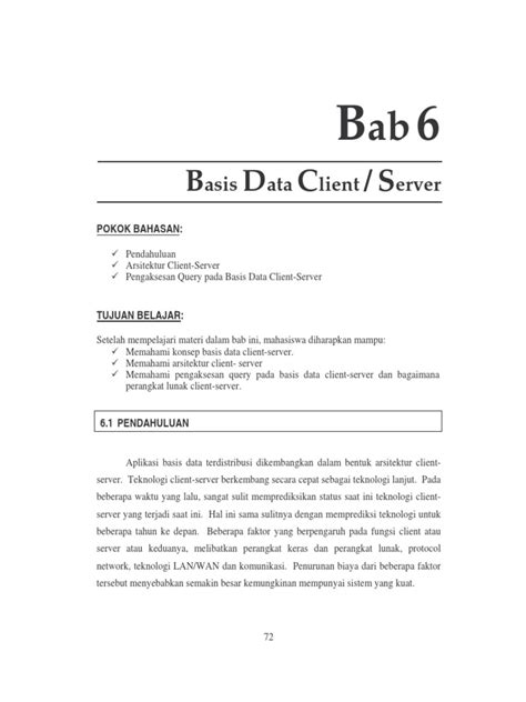 menerapkan sql pada sistem basis data client server pdf