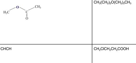 Solved Ch3 Ch2 2o Ch2 3ch3 Ch3 H3c Chch Ch Cich Ch Cooh