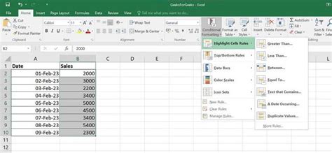 Unlock The Power Of Data Visualization Using Excels Conditional Formatting Features With