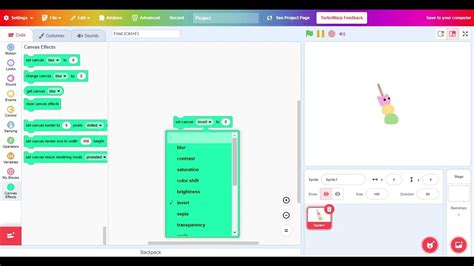 How To Get More Effects In Turbowarp Not Joking Youtube
