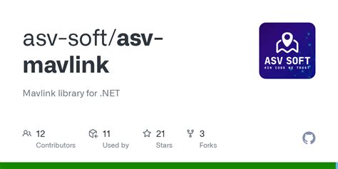 Github Asv Softasv Mavlink Mavlink Library For Net