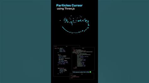 Particles Cursor Using Css And Threejs Css Coding Html Youtube