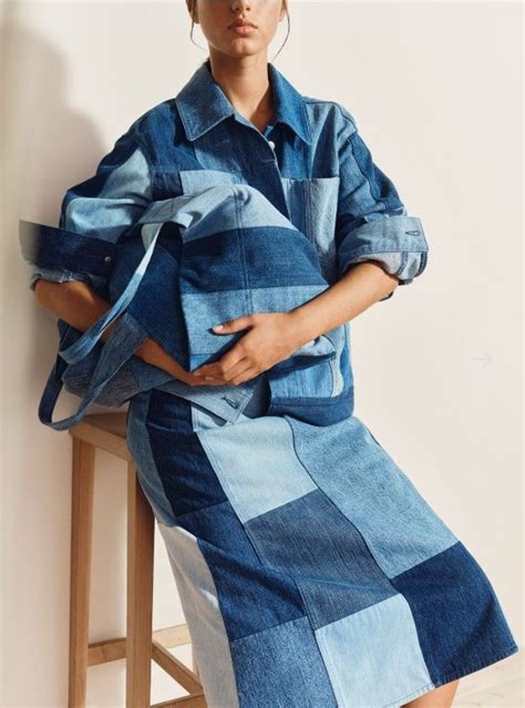 Arket Launches Sustainable Patchwork Denim Items Denim Patchwork Denim Fashion Patchwork