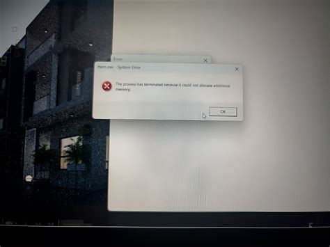 Process Terminated Because It Could No Longer Allocate Memory V Ray For Sketchup Sketchup