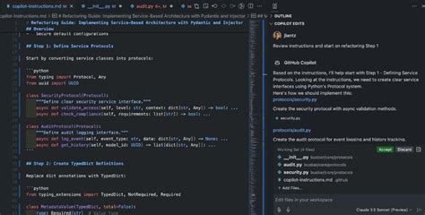🤖 Using Github Copilot Instructions Md To Guide Multi Step Refactoring Refactoring A