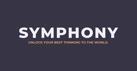 Symphony Your Portal For Data Driven Analytics Collaboration