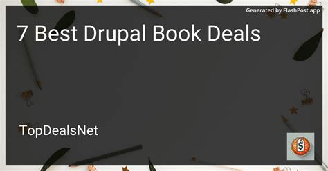 7 Best Drupal Book Deals In 2025