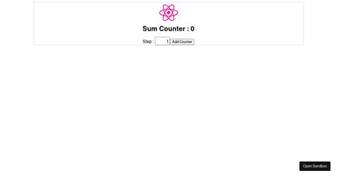 Multi Counter Basic Codesandbox