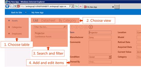 Get Started With Access 2013 Web Apps Microsoft 365 Blog