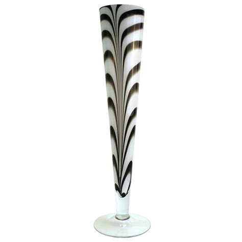 Cut Glass Square Vase At 1stdibs