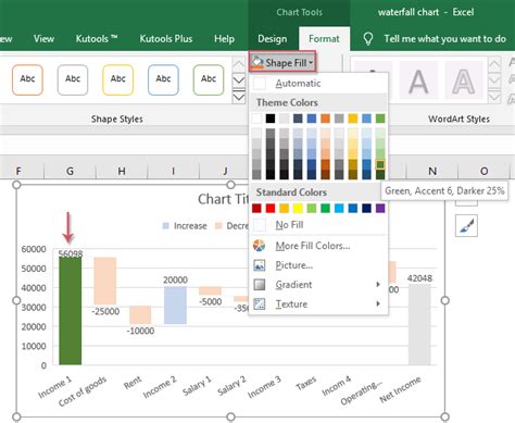 Create Waterfall Or Bridge Chart In Excel