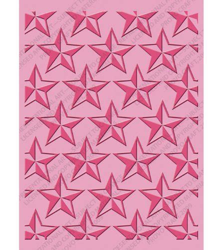 OpaLee Cuttlebug A2 Embossing Folder Stars Carpeta con grabado en relieve Cosas para álbum