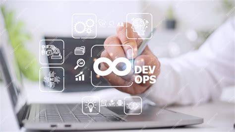 Premium Photo Devops Concept Software Development And It Operations Agile Programming