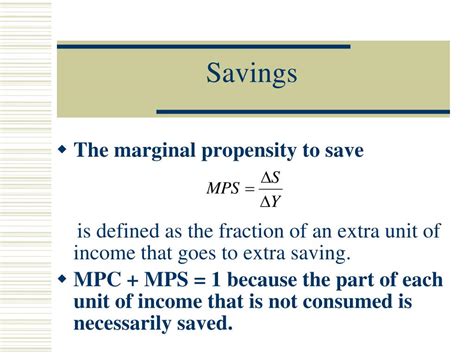 Ppt Consumption Saving S And Investment Powerpoint Presentation