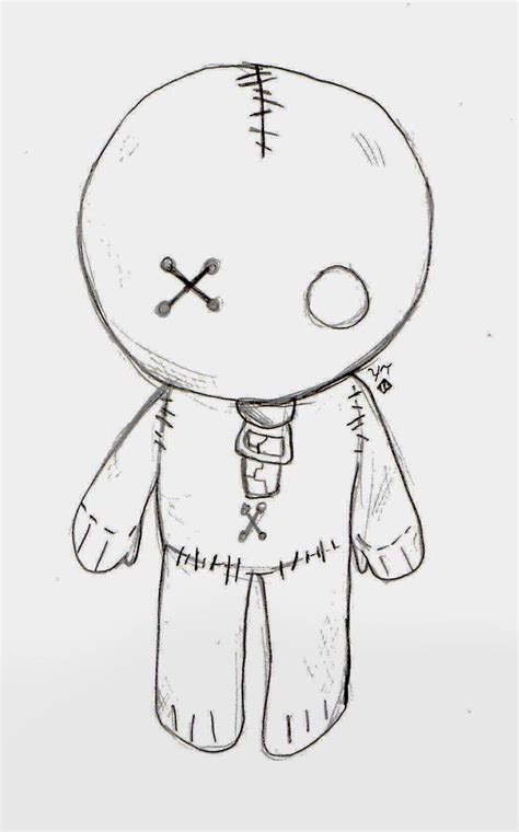 Scary Doll Drawings
