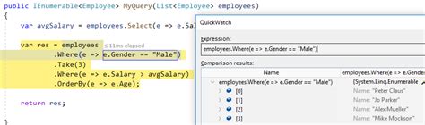 How To Debug LINQ Queries In C Michael S Coding Spot