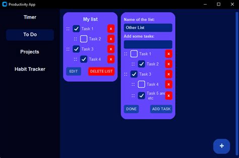 productivity app · tomschimansky customtkinter · discussion 1834 · github
