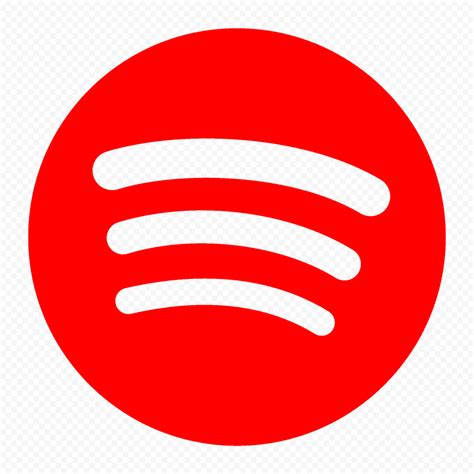 Free Spotify Red Logo Symbol Icon Png Citypng