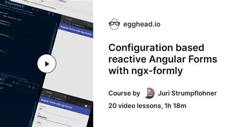 Configuration Based Reactive Angular Forms With Ngx Formly V5