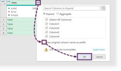 How To Expand Columns Dynamically In Power Query