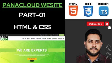 Part 01 Panacloud Website Html And Css Youtube