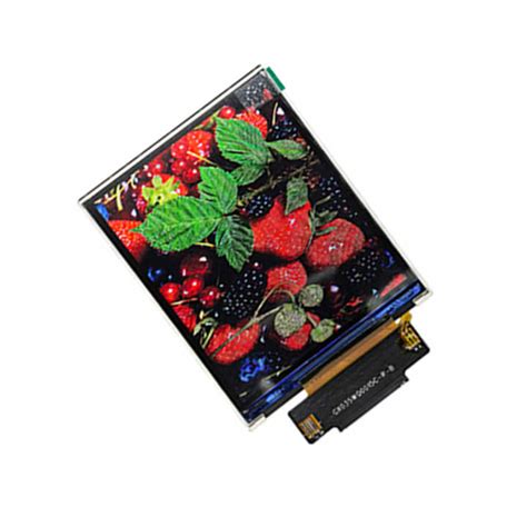 320480 High Brightness 35 Inch Tft Lcd Screen Module With 16 Bit Mcu