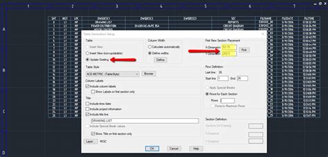 solved drawing list report update autodesk community
