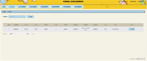 Javaphpnodejspython养老院老人日常生活管理系统【2024年毕设】 Csdn博客