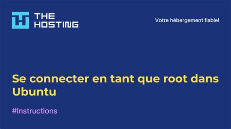 Se Connecter En Tant Que Root Dans Ubuntu