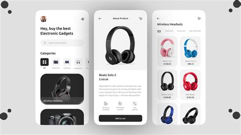 Electronic Gadget Store Figma