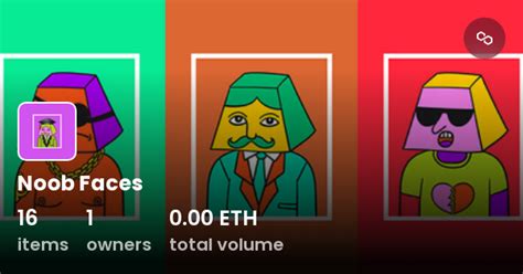 Noob Faces Collection OpenSea