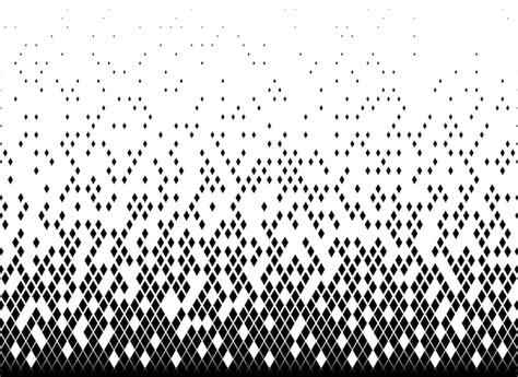 Premium Vector Seamless Pattern Geometric Black Triangles On White