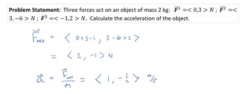 Acceleration Of The Object Osu Introductory Physics Oregon State