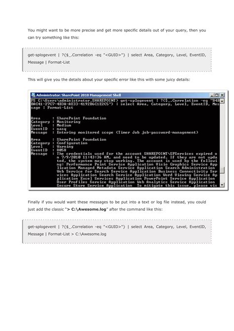 Correlation Id Token In Share Point PDF