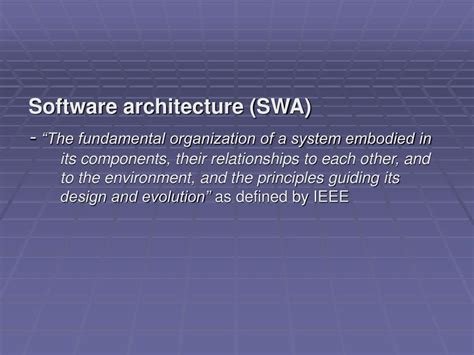 Ppt Software Architecture Evaluation Methodologies Powerpoint Presentation Id 3957832