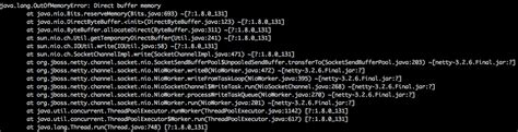 Java 记一次jvm堆外内存oom的解决过程 个人文章 Segmentfault 思否