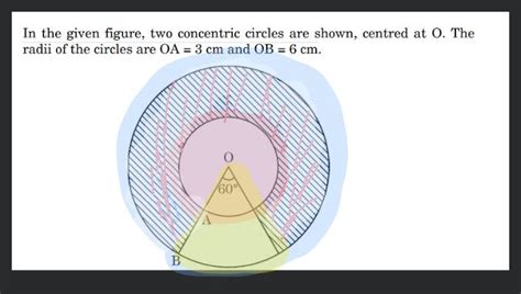 In The Given Figure Two Concentric Circles Are Shown Centred At O The