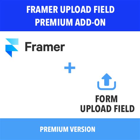 Framer Form Upload Field Premium Add On Gravity Extra