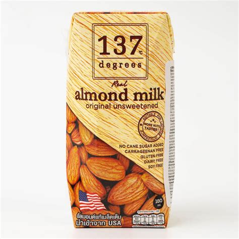 Миндальное молоко без сахара 137 Degrees MILK купить с доставкой на дом ...
