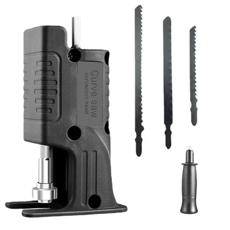 드릴 휴대용 전기 톱 어댑터 목재 금속 절단용 지그 톱 전기 드릴 왕복 톱 어댑터 전기 Aliexpress