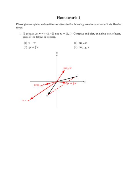 Hw01 Sol Solutions Homework 1 Please Give Complete Well Written Solutions To The Following