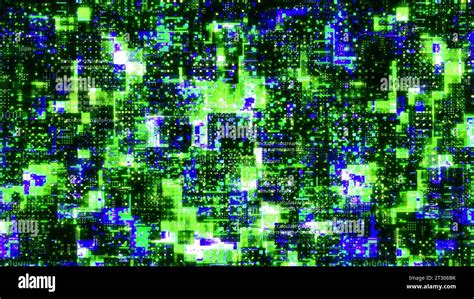 Digital Cyberspace With Particles And Digital Data Network Connections Motion High Speed