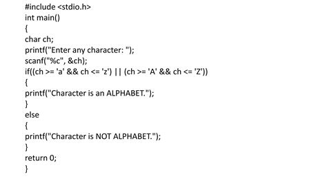 Unit Ii Chapter 2 Decision Making And Branching In C Pdf